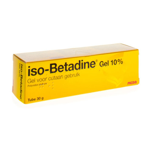 ISO BETADINE GEL TUBE 30 G - christophar
